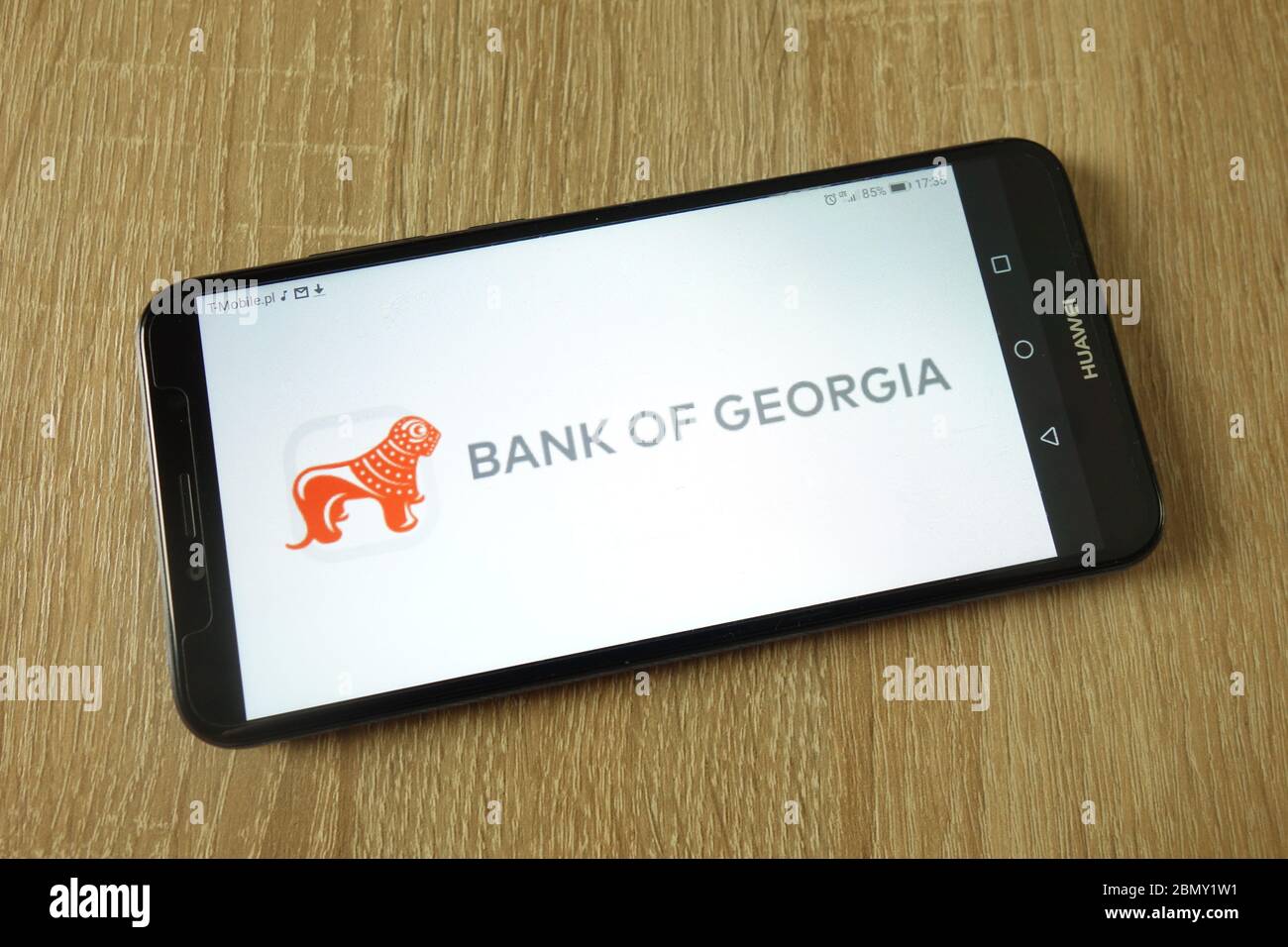 Bank of Georgia logo displayed on smartphone Stock Photo - Alamy