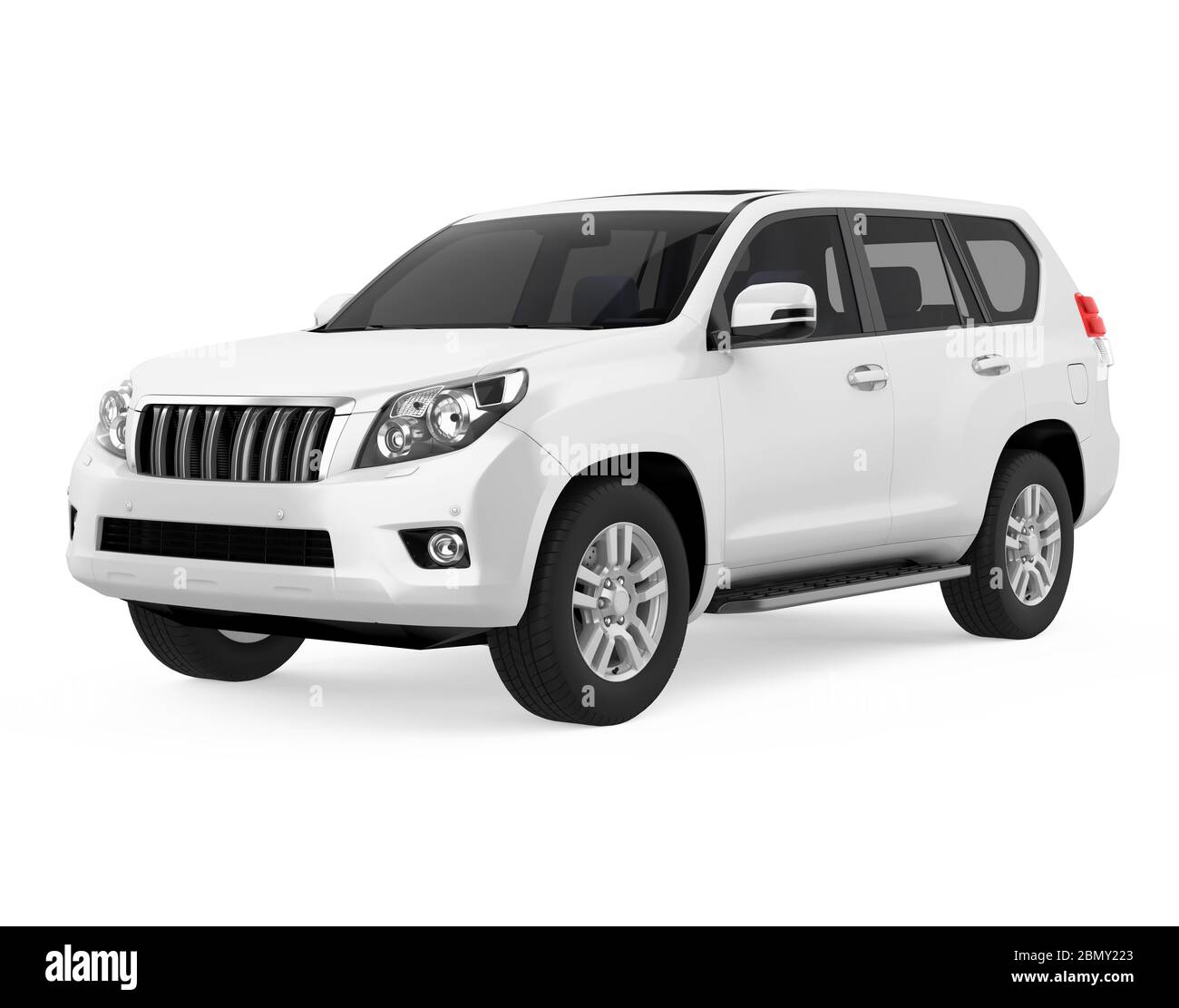 SUV Car Isolated Stock Photo - Alamy