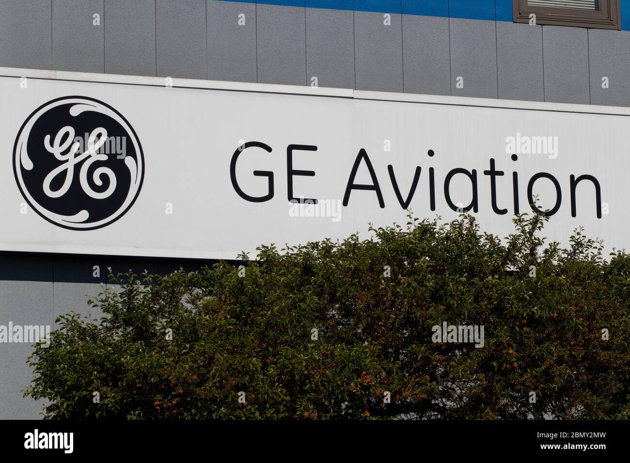 Terre Haute - Circa May 2020: General Electric Aviation Facility. After ...