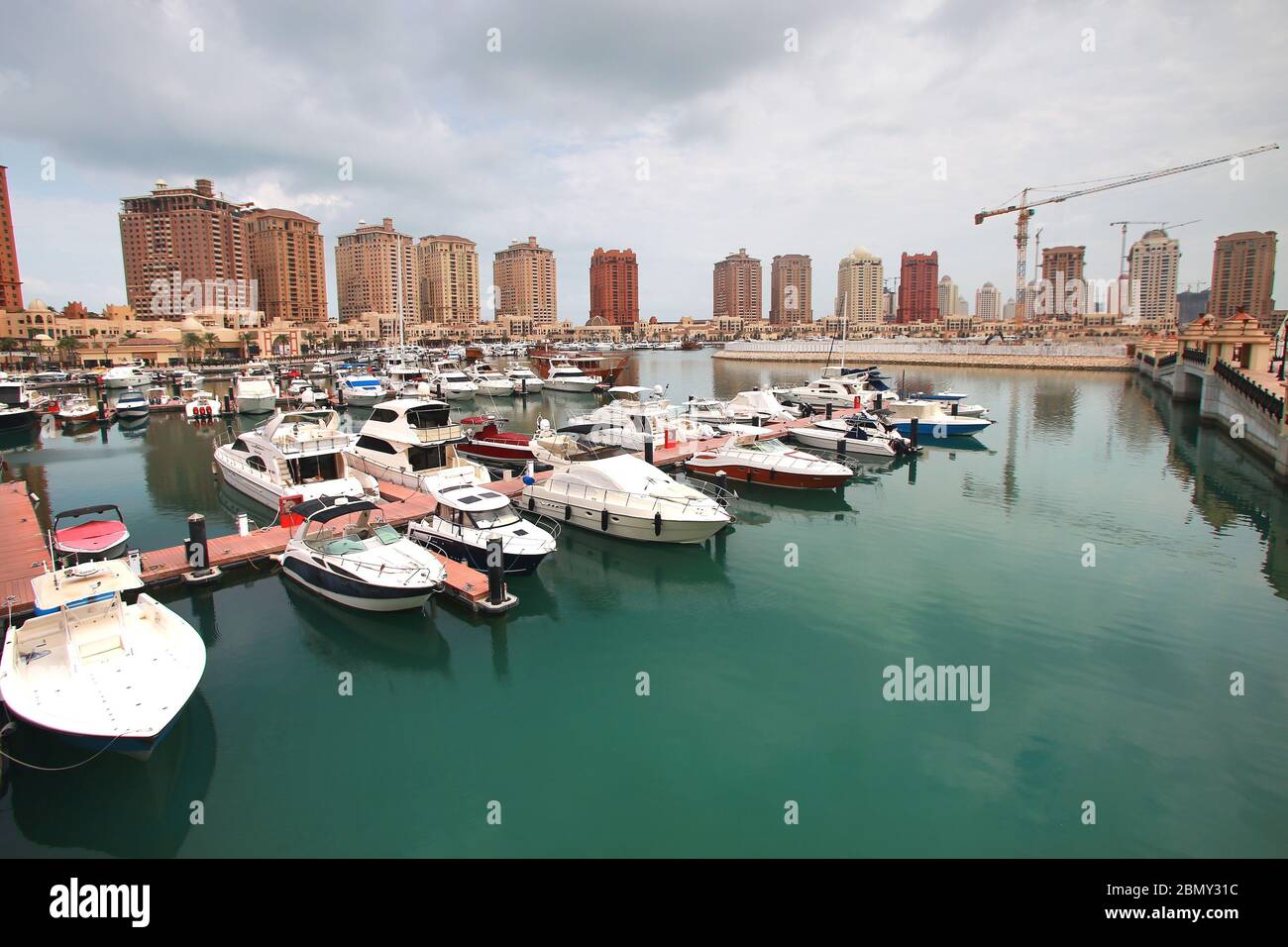 Doha ,Qatar November 15 ,2018 The Pearl-Qatar is one of the largest ...