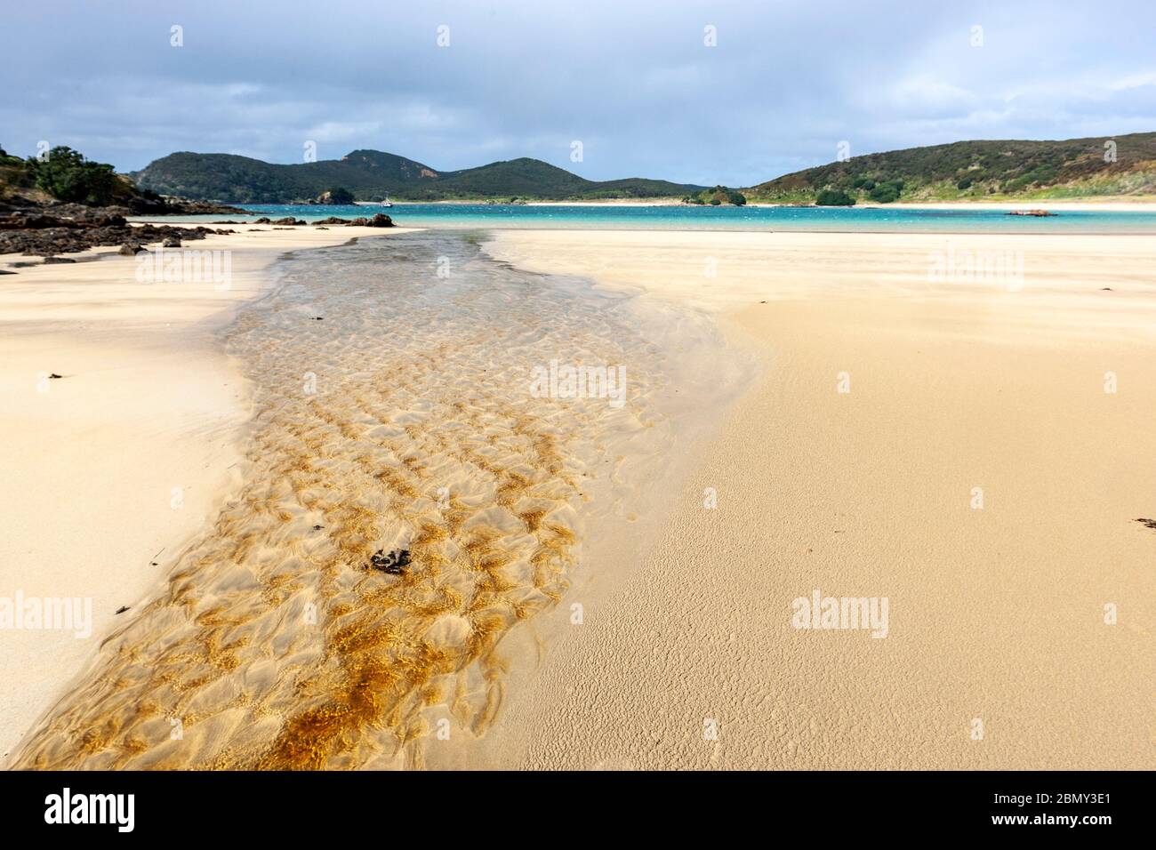 Matai Beach, Waikato Bay, Karikari Peninsula, New Zealand Stock Photo ...