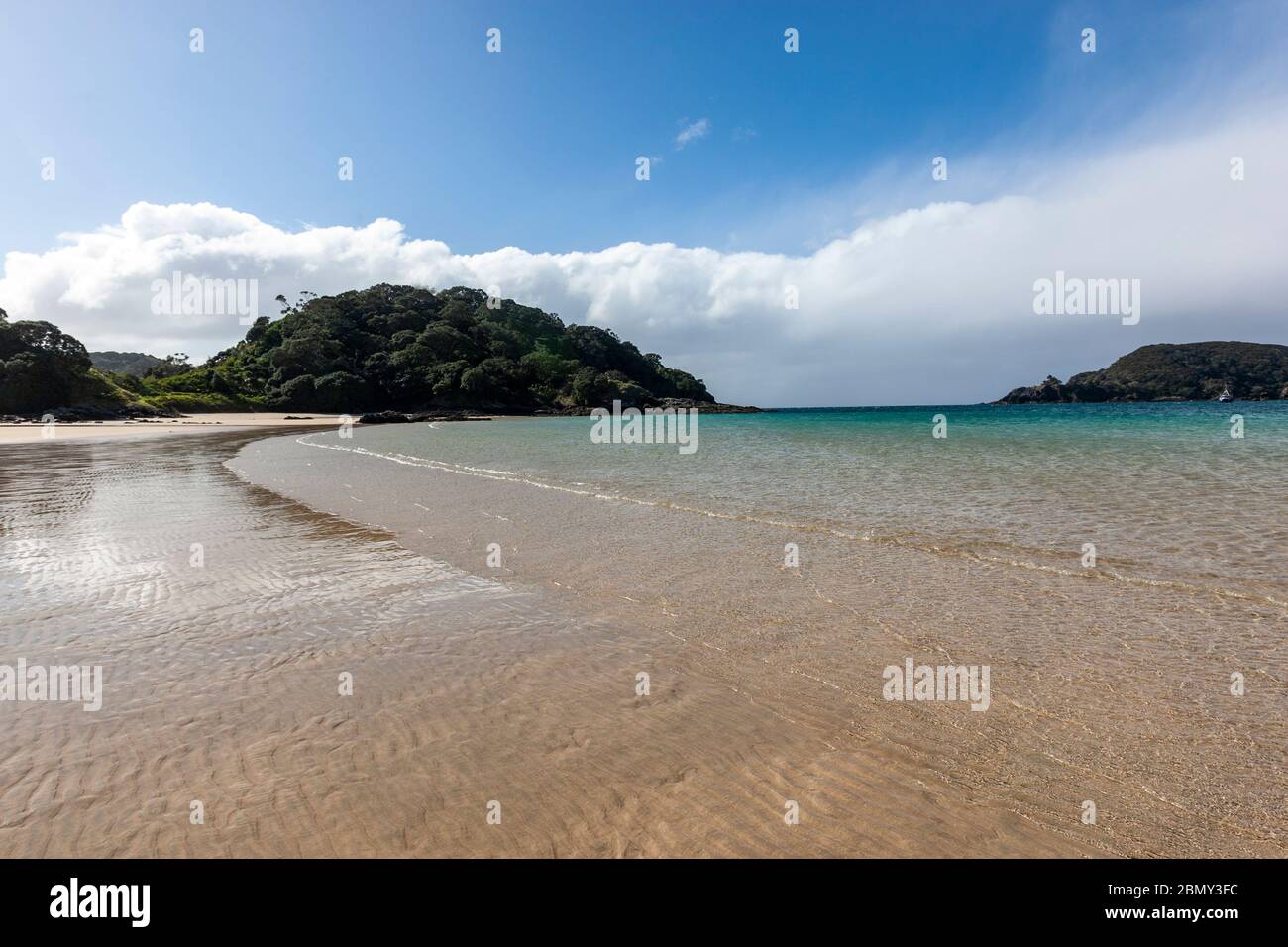 Matai Beach, Waikato Bay, Karikari Peninsula, New Zealand Stock Photo ...