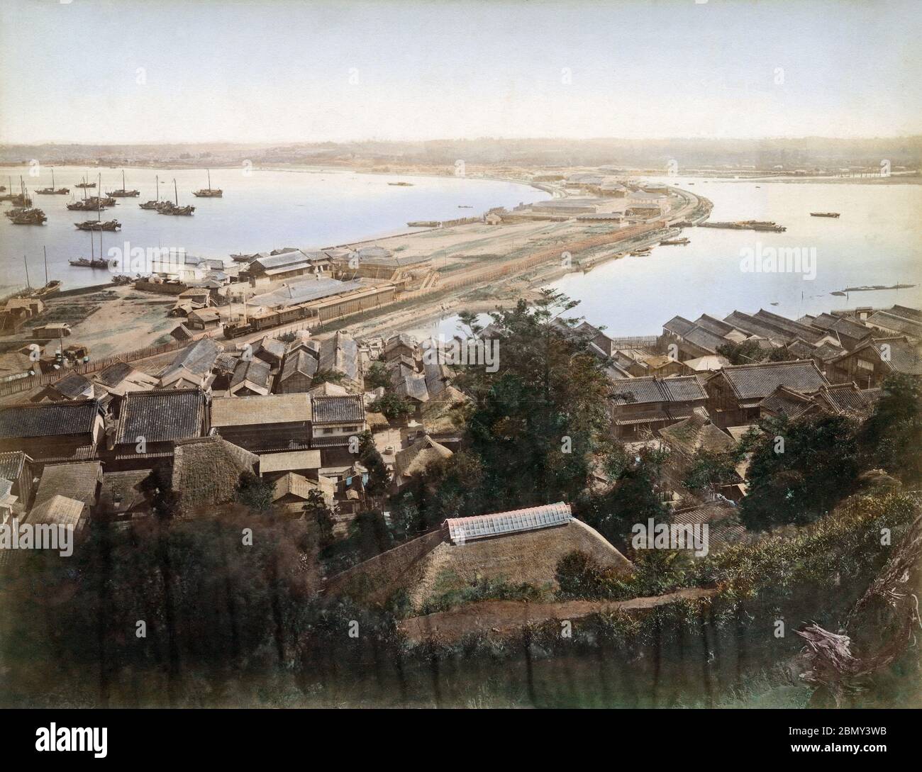 Japan railway 19th century hi-res stock photography and images - Alamy