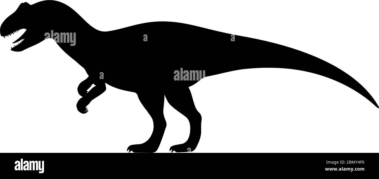 Allosaurus Stock Vector Images - Alamy