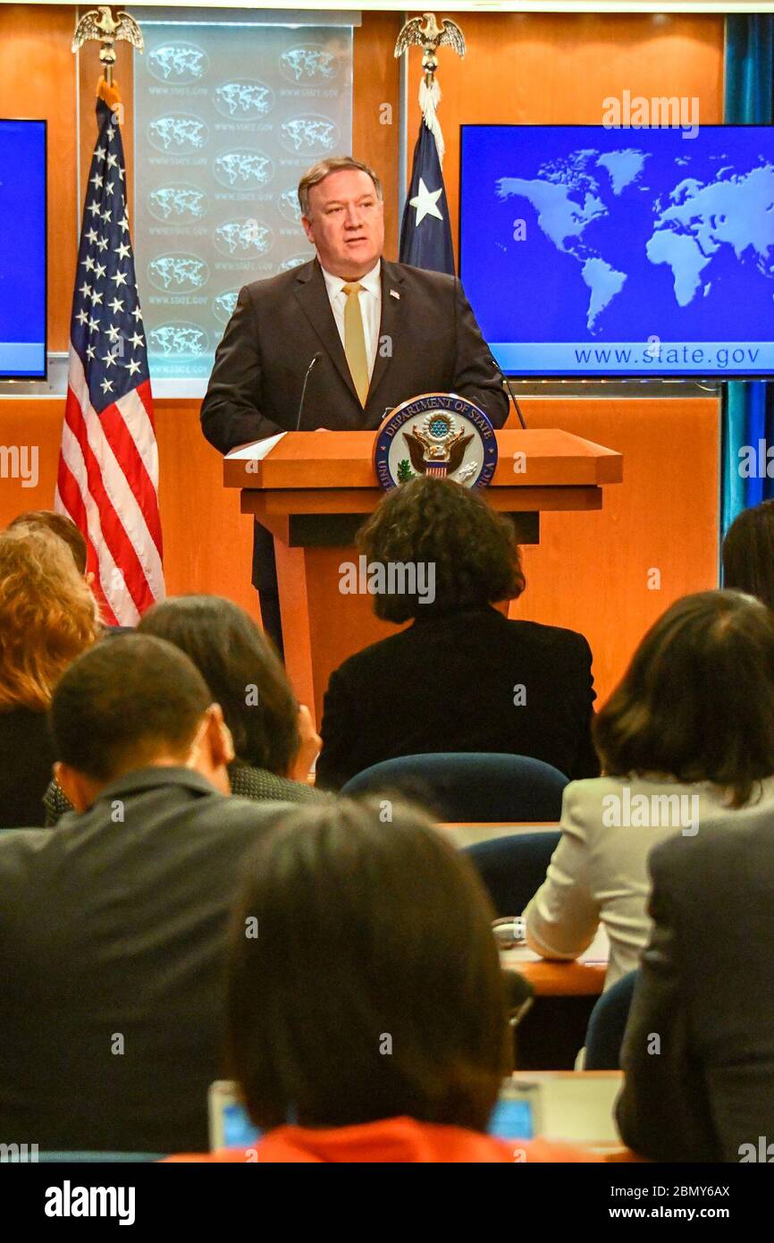 On October 3, 2018, U.S. Secretary of State Mike Pompeo delivered ...