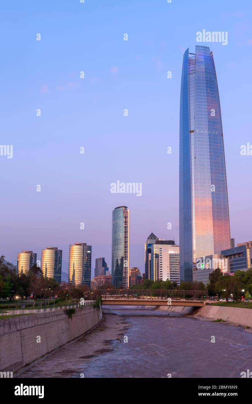 Urban scenes in Santiago, Chile Stock Photo - Alamy