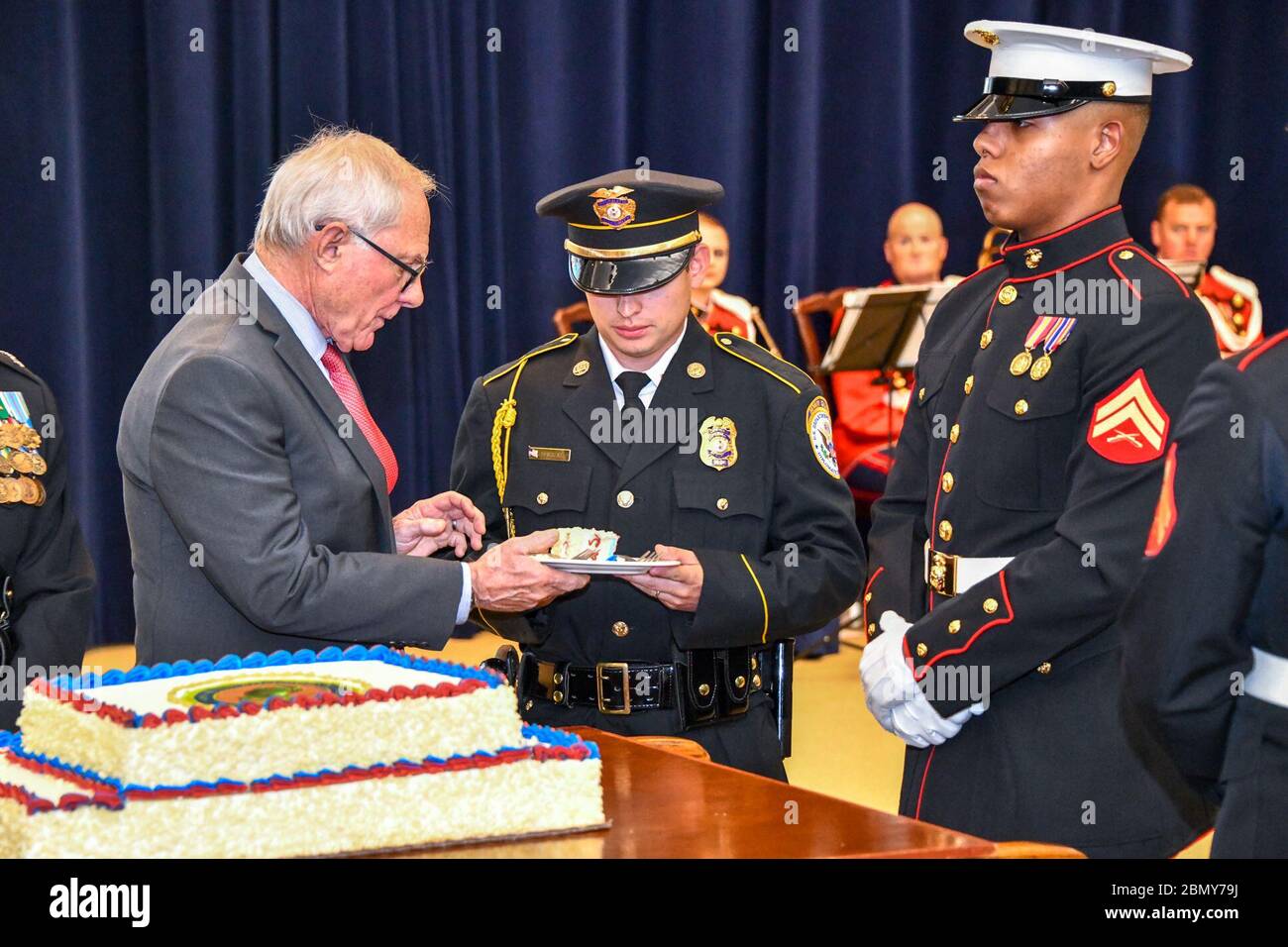 On November 1, 2018, U.S. Marines at the State Department marked their ...