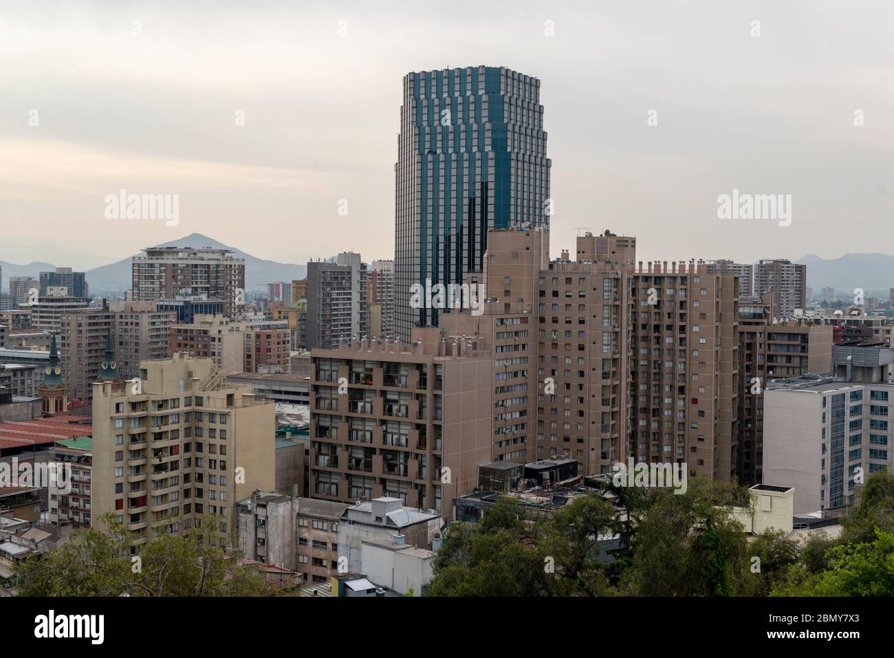 Urban scenes in Santiago, Chile Stock Photo - Alamy