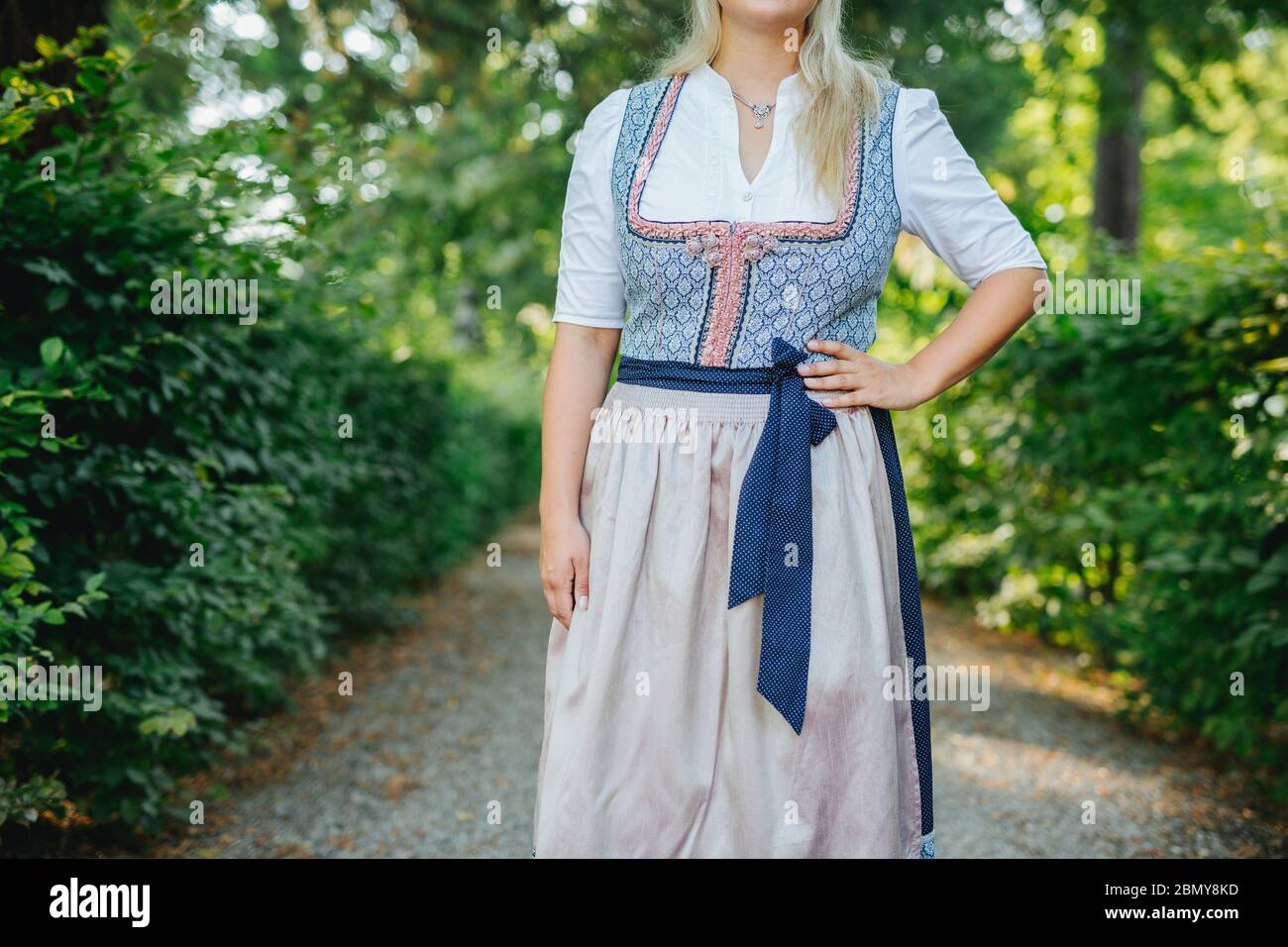 Traditional Bavarian dress, Dirndl Stock Photo - Alamy