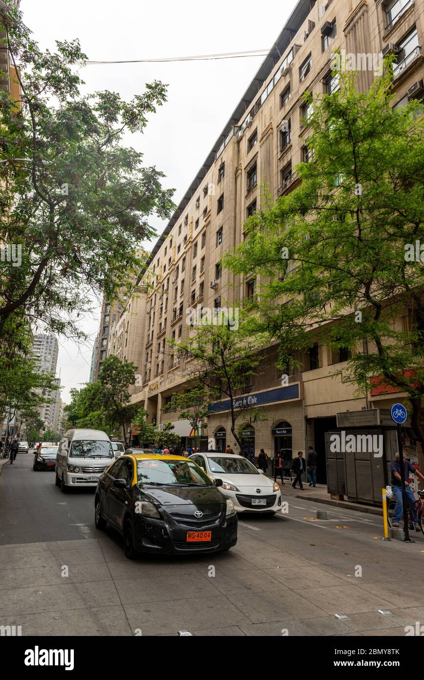 Urban scenes in Santiago, Chile Stock Photo - Alamy