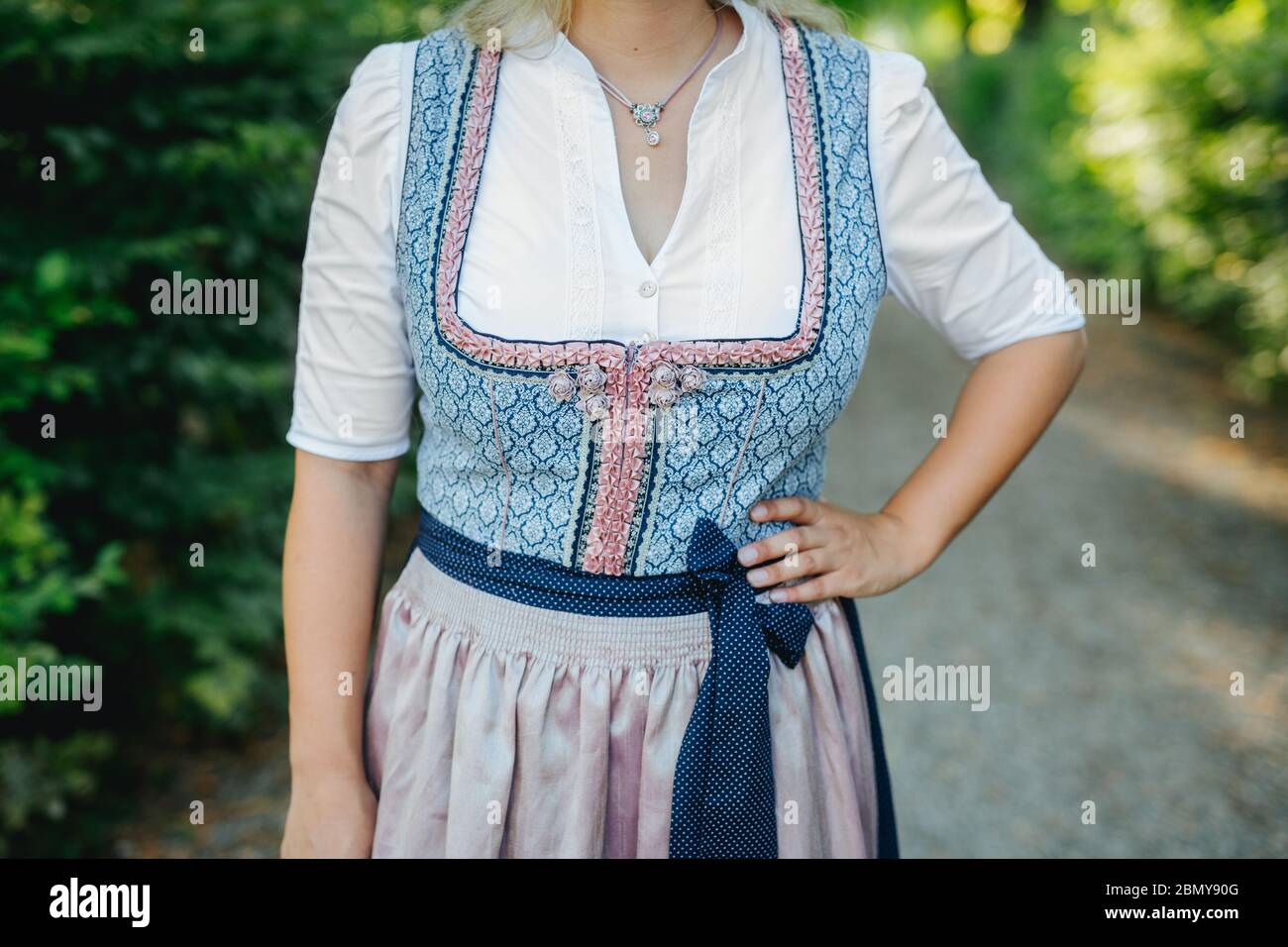 Traditional Bavarian dress, Dirndl Stock Photo - Alamy