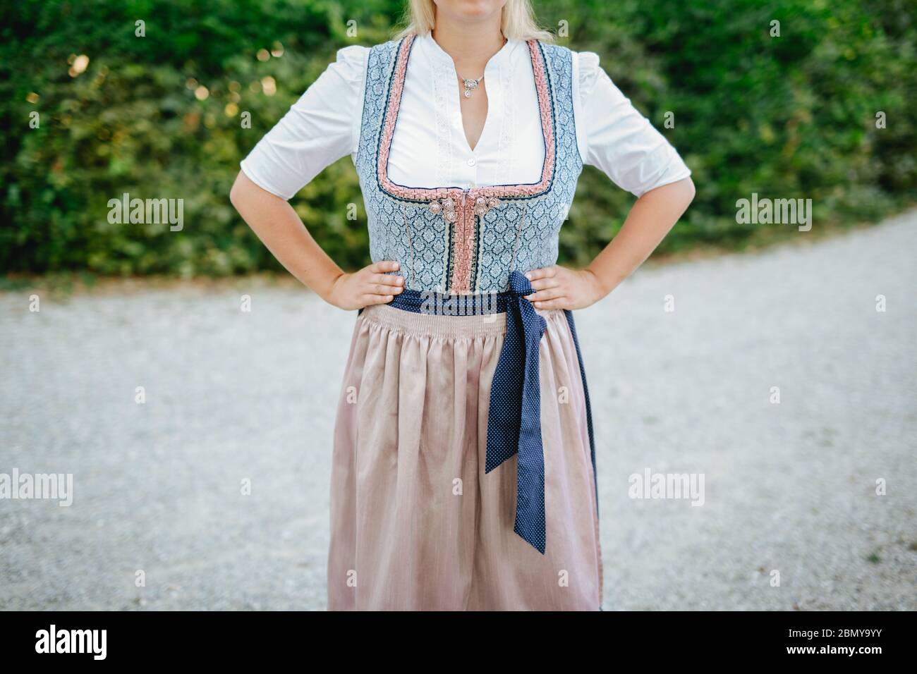 Traditional Bavarian dress, Dirndl Stock Photo - Alamy