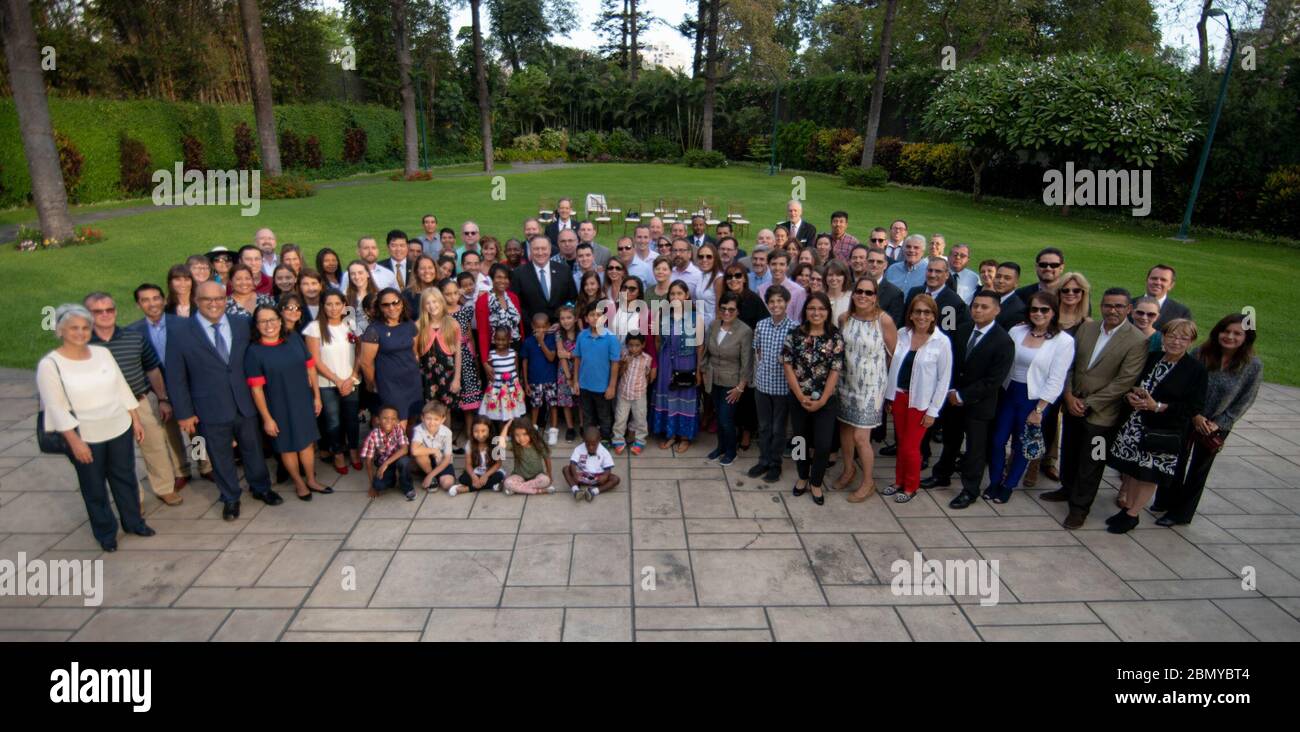 U s embassy peru hi-res stock photography and images - Alamy