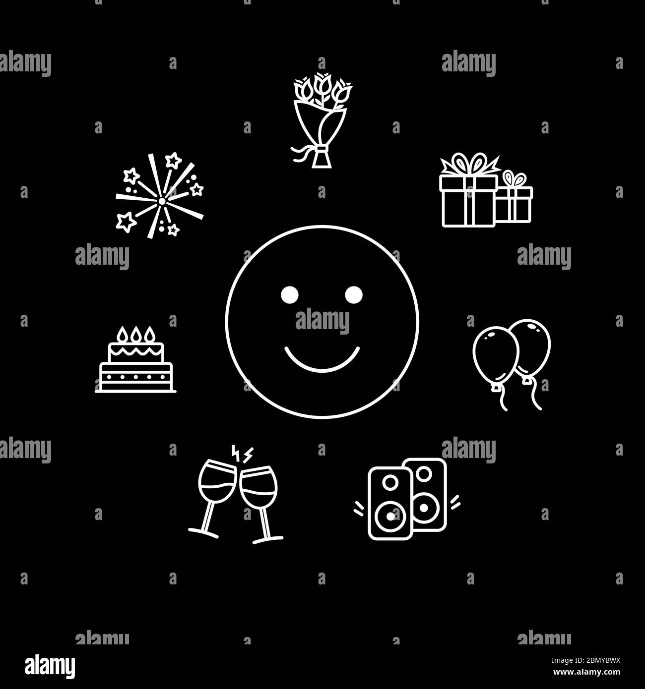 Surrounded by glass Stock Vector Images - Alamy