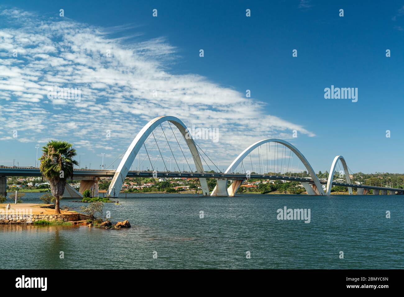 Brasilia, DF, Brazil. Juscelino Kubitschek Bridge Stock Photo - Alamy