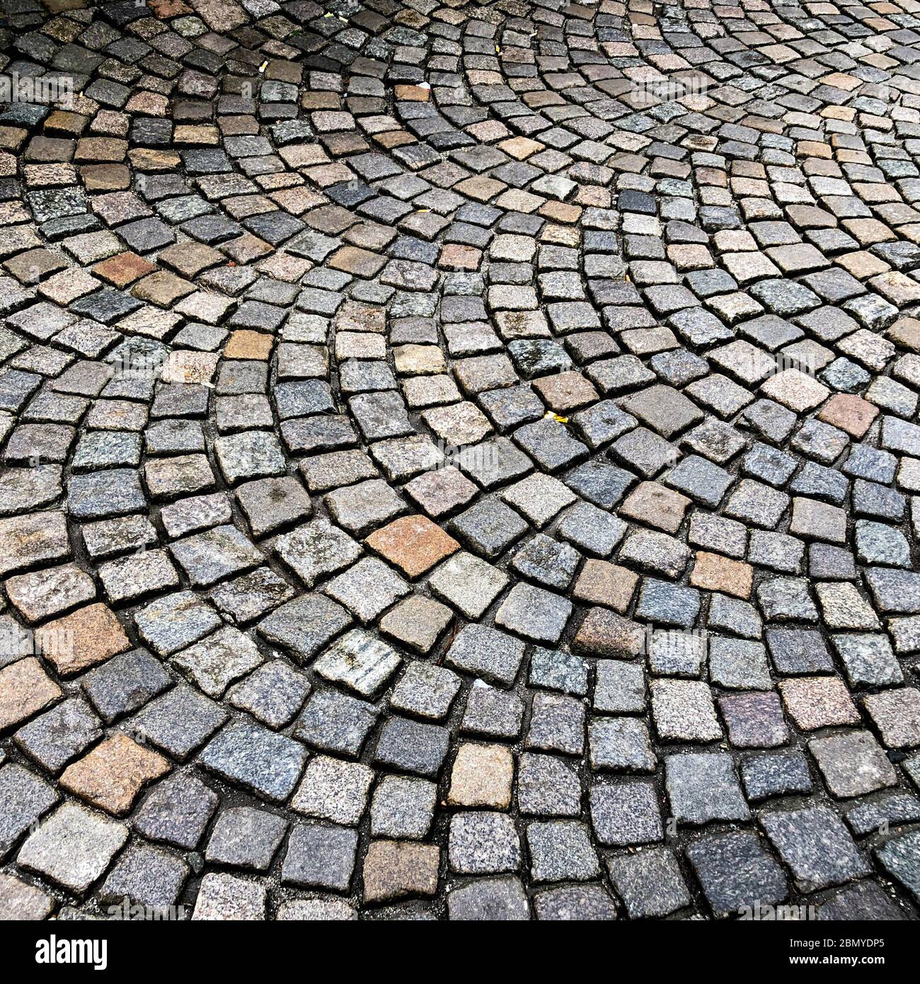 Circular paving stones hi-res stock photography and images - Alamy