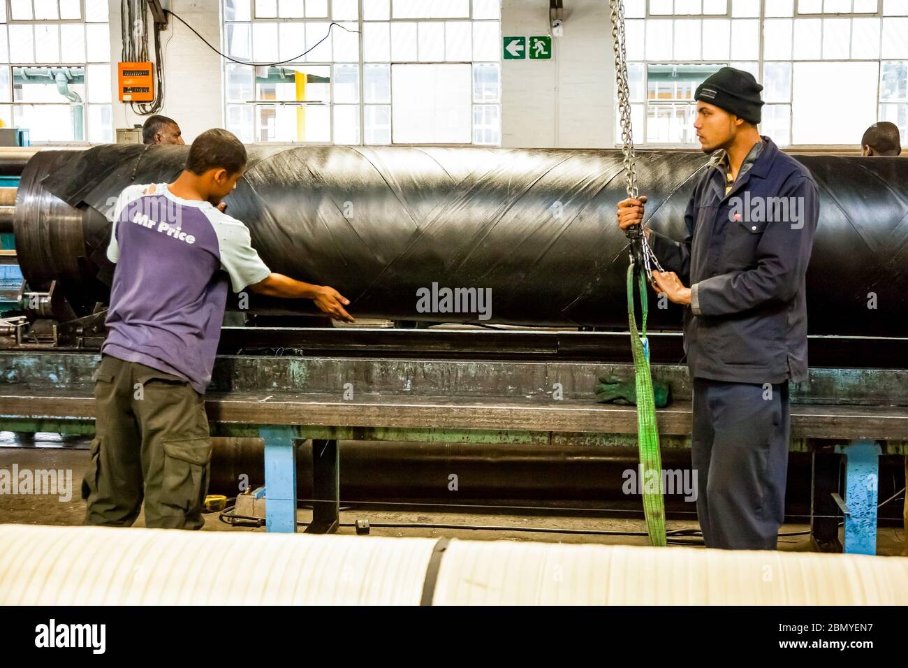 Black factory workers south africa hi-res stock photography and images ...
