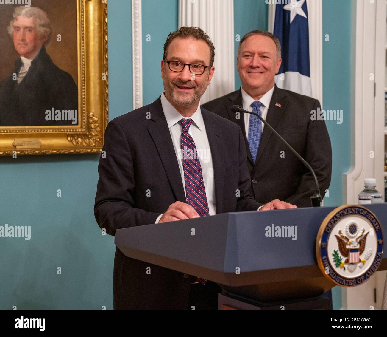 On August 29, 2019, U.S. Secretary of State Michael Pompeo officiated ...