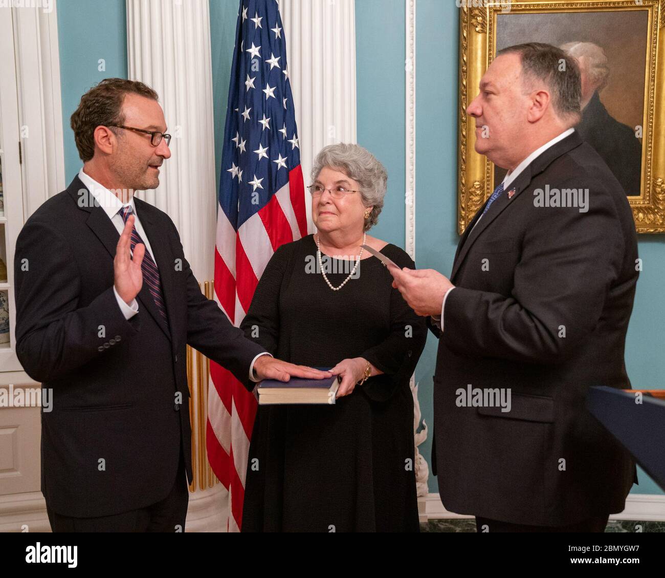 On August 29, 2019, U.S. Secretary of State Michael Pompeo officiated ...