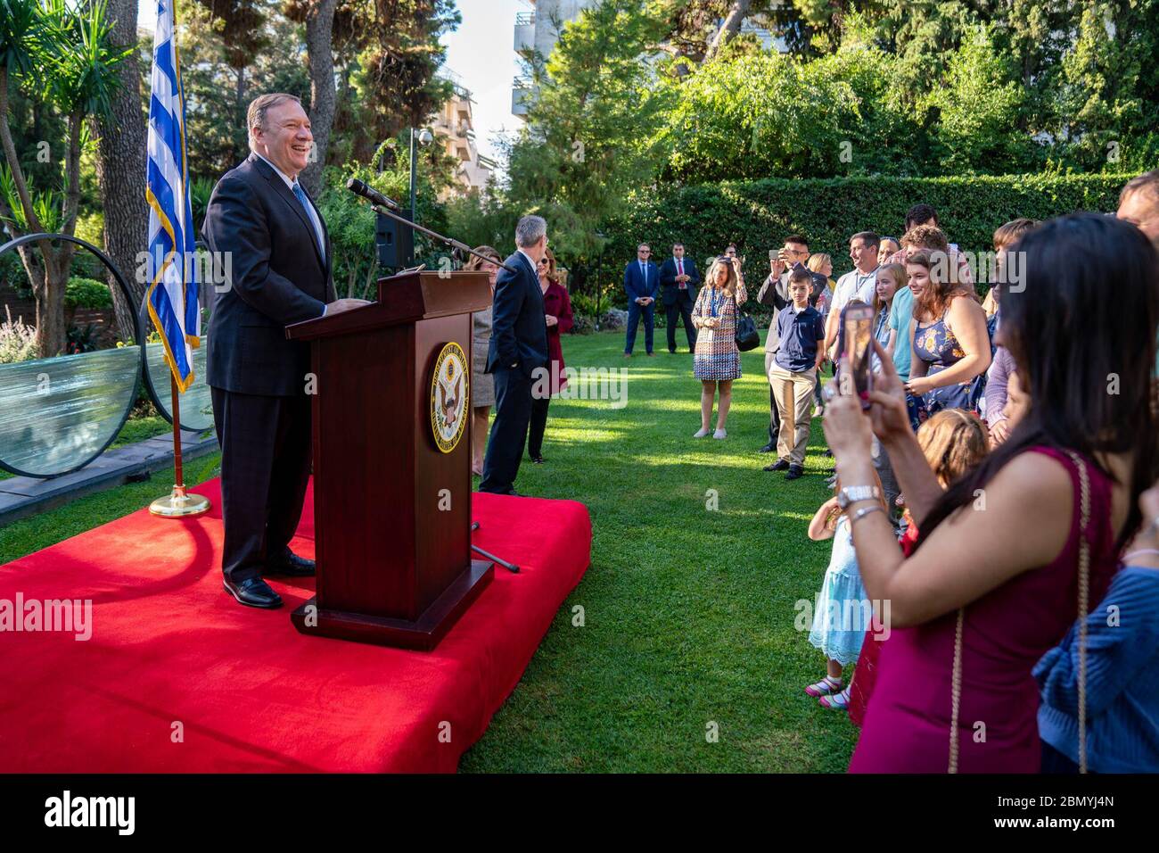 U s embassy athens hi-res stock photography and images - Alamy
