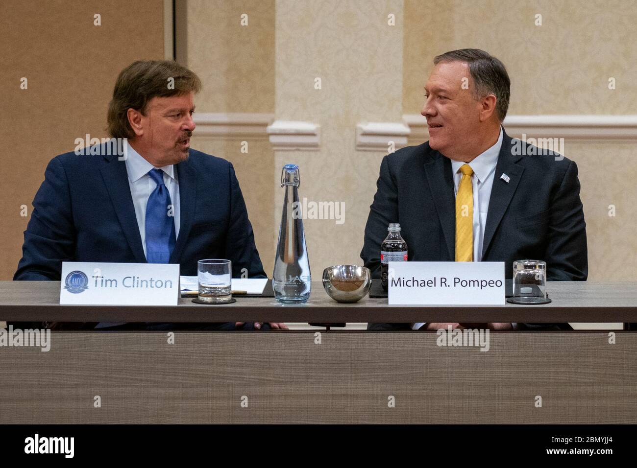On October 11, 2019, U.S. Secretary of State Michael Pompeo met with ...