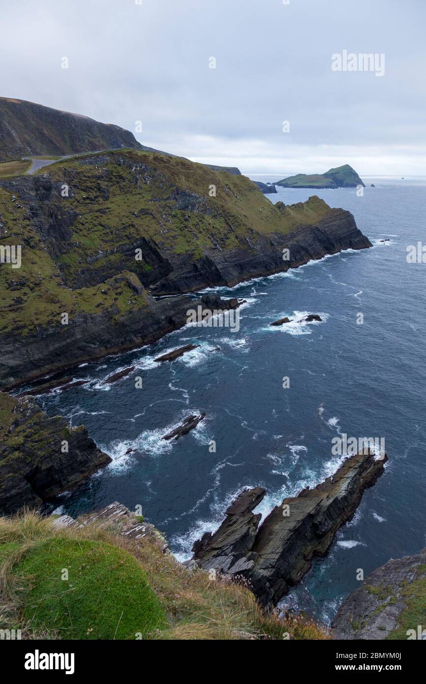 Cliffs of Kerry in Ireland Stock Photo - Alamy