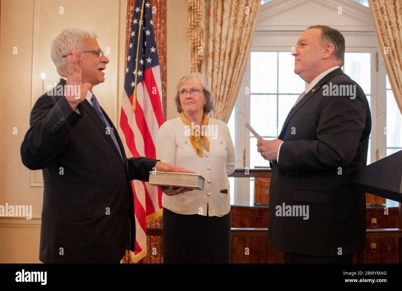 On November 22, 2019, Secretary of State Michael Pompeo officiated the ...