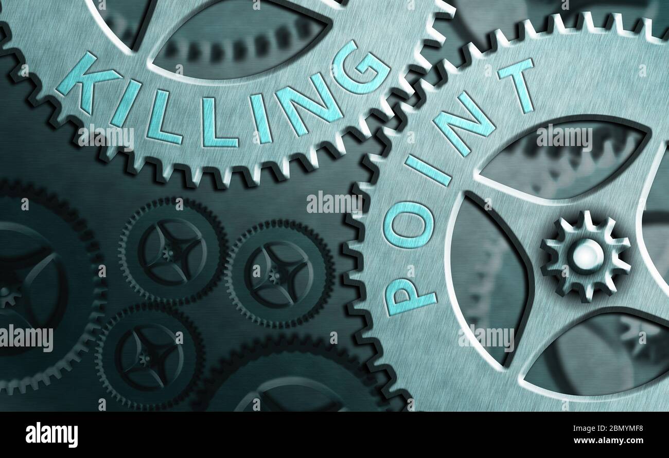 Conceptual hand writing showing Killing Point. Concept meaning Phase ...