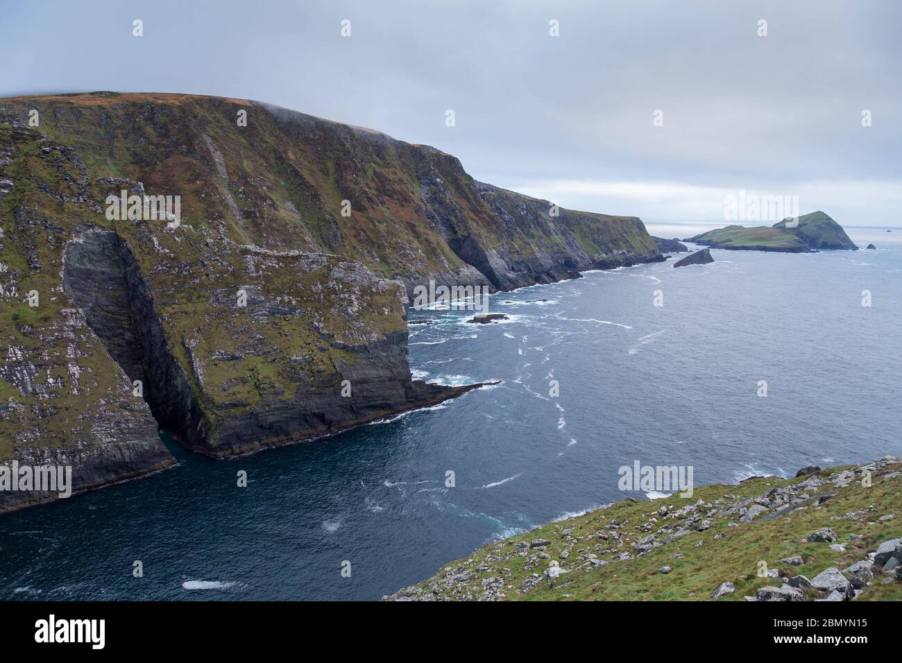 The Cliffs in the Ocean Stock Photo - Alamy