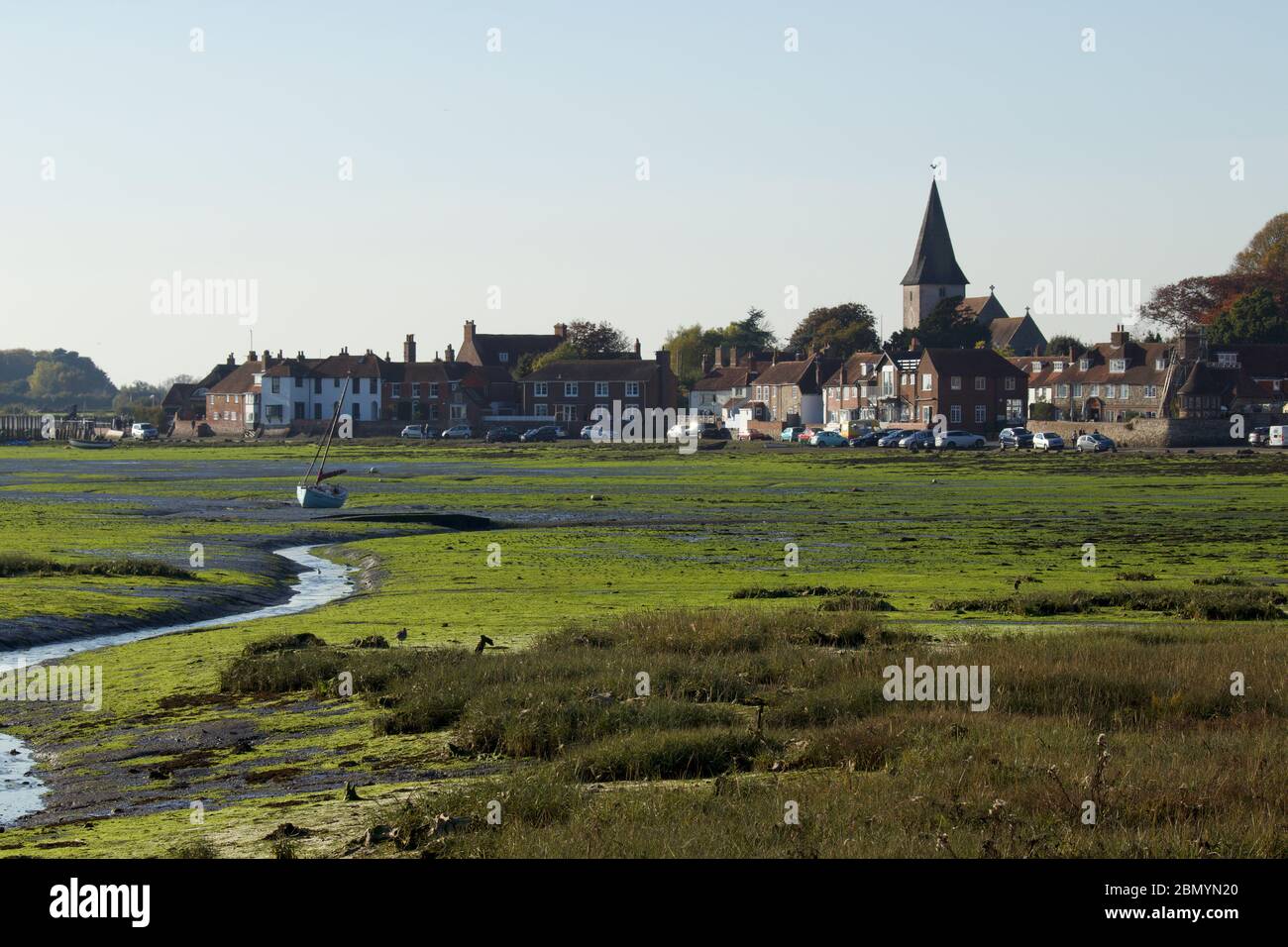 Summer in Bosham Stock Photo - Alamy