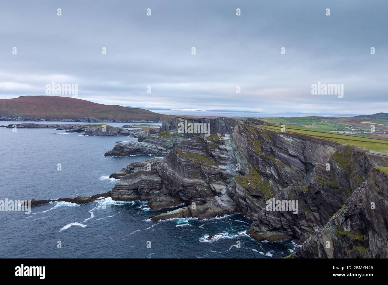 The Epic Cliffs of Kerry Stock Photo - Alamy