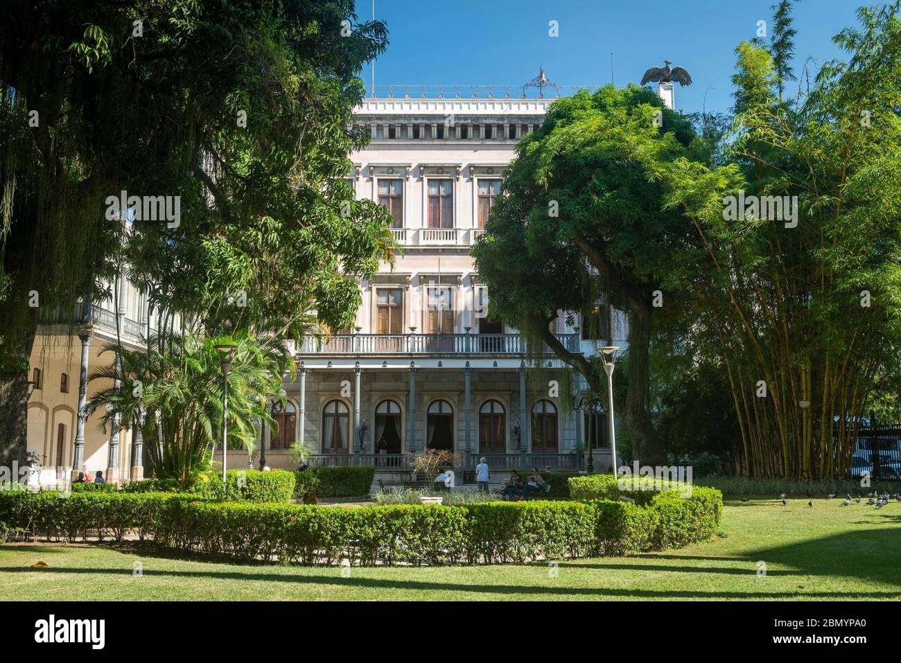 Catete Palace. Rio de Janeiro, Brazil. Museu da Republica, dedicated to ...