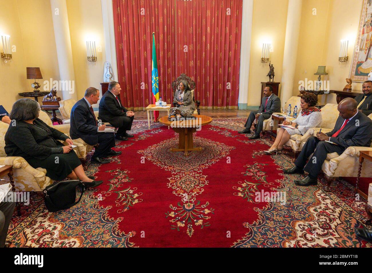 Ethiopian president sahle work zewde hi-res stock photography and ...