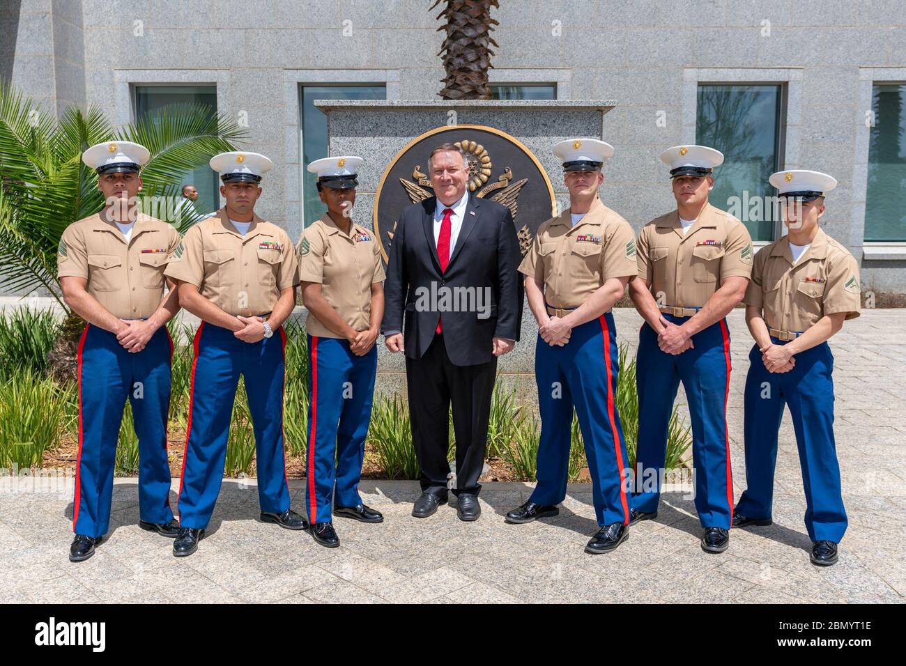 Secretary Pompeo Meets with Marine Security Guards U.S. Secretary of ...