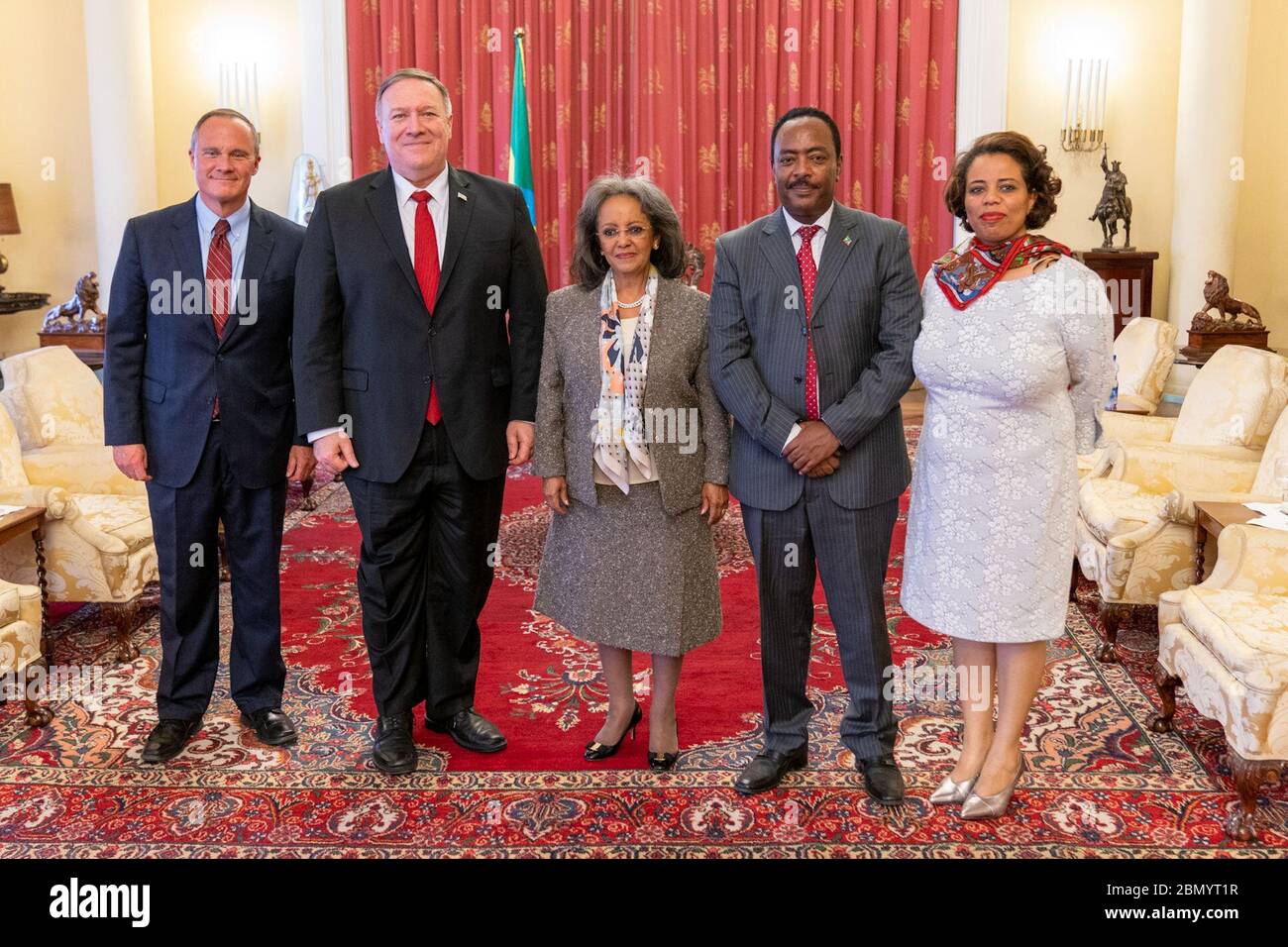 Ethiopian president sahle work zewde hi-res stock photography and ...