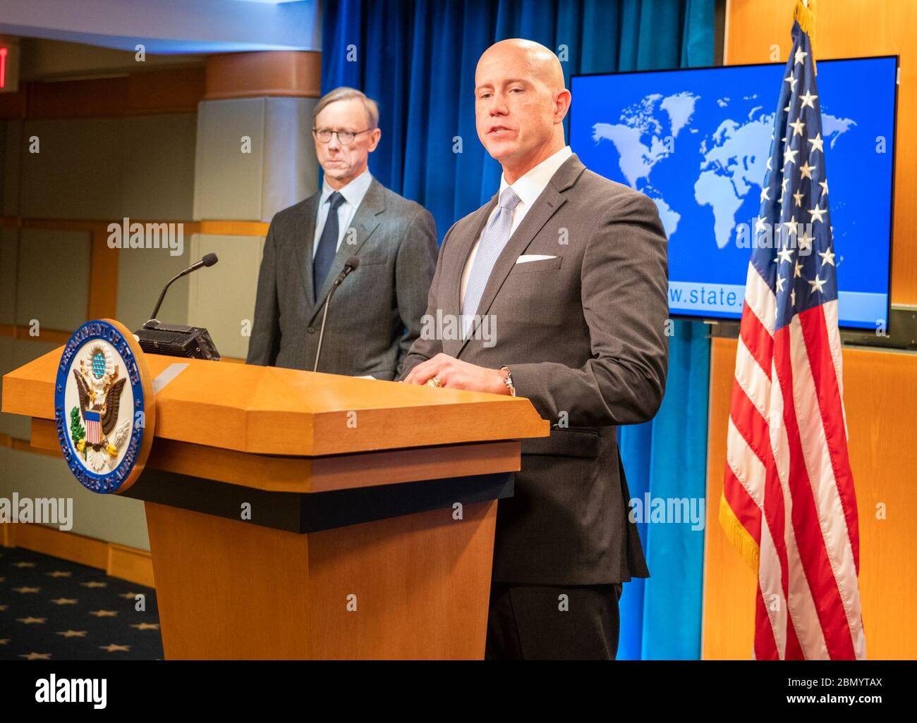 Iran spokesperson hi-res stock photography and images - Alamy