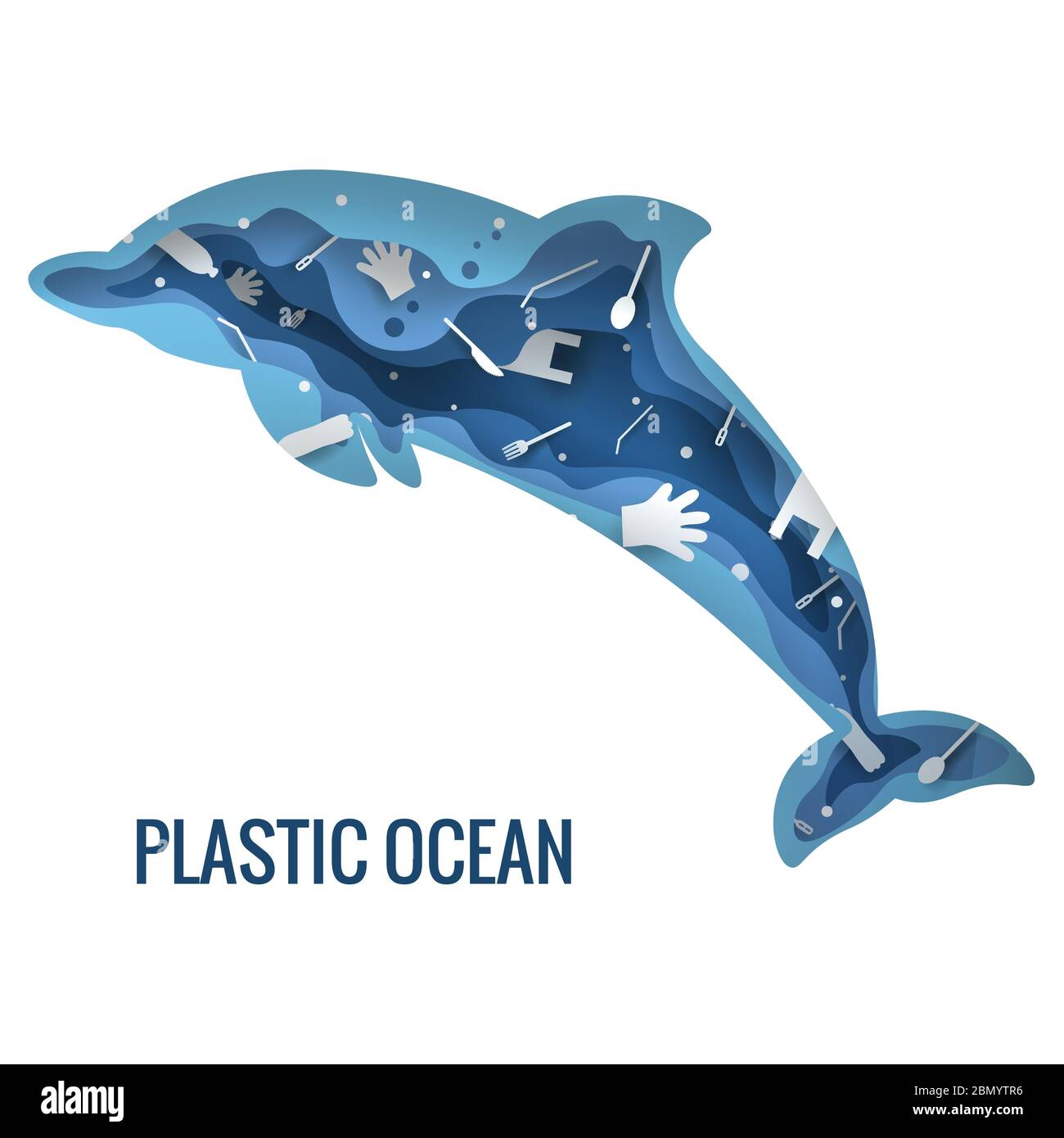 Ocean Pollution Dolphins