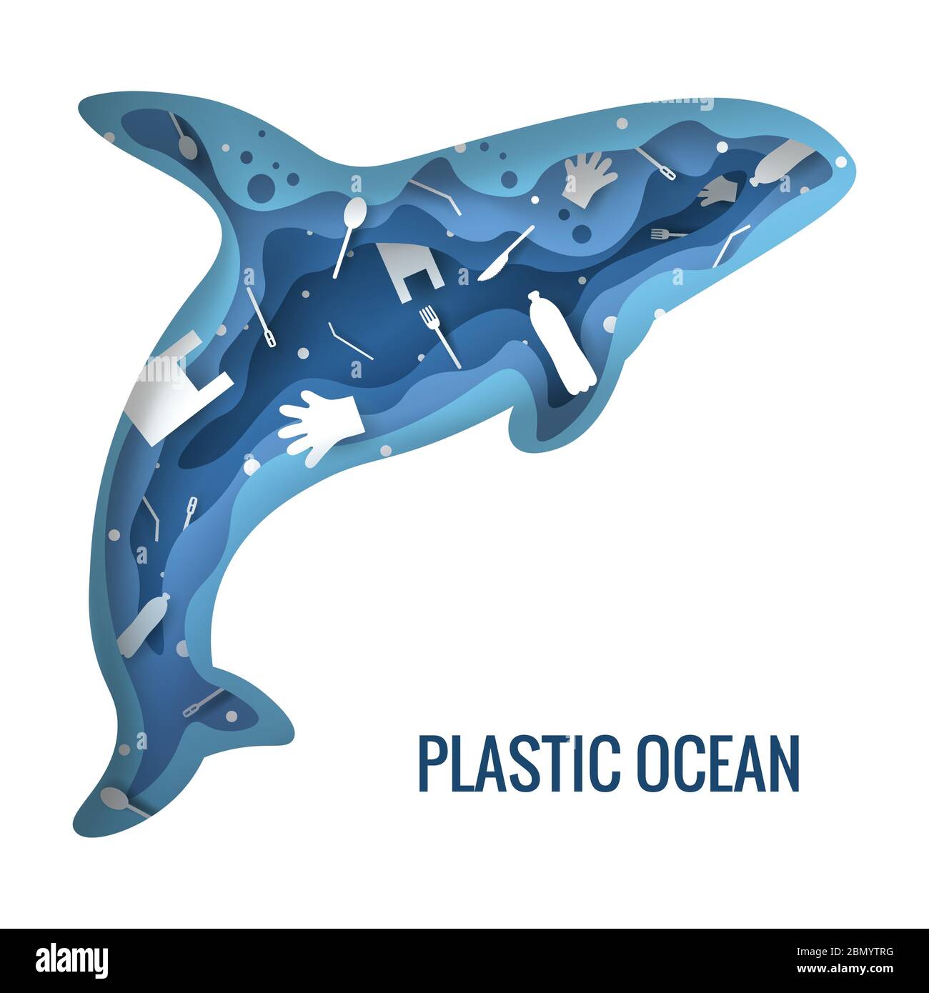 Whale 3d icon on Stock Vector Images - Alamy