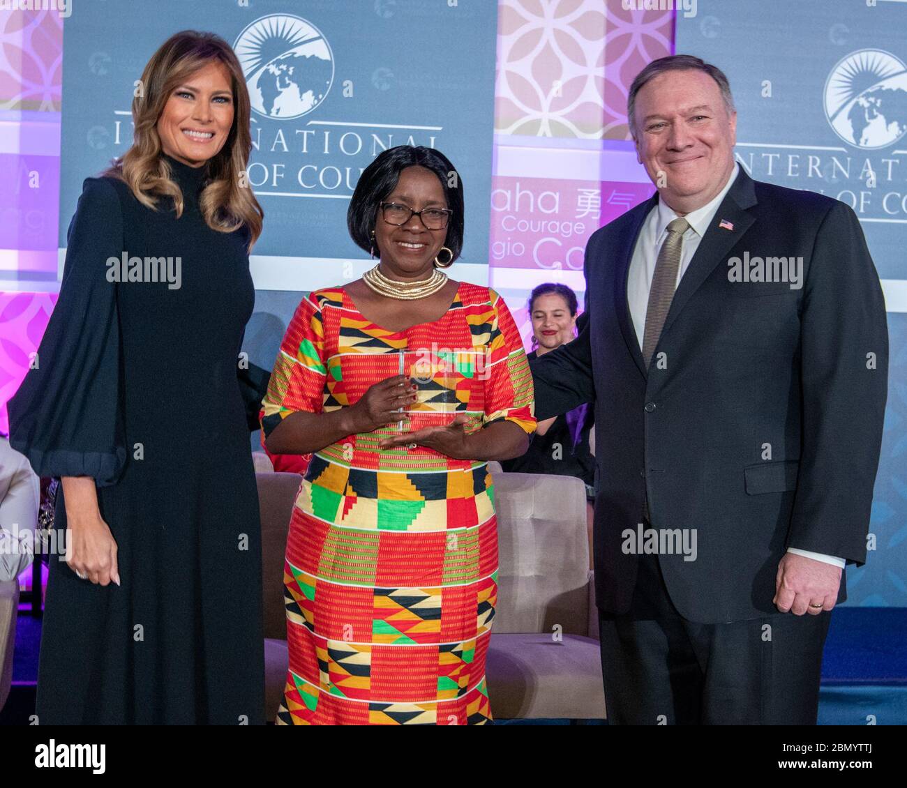 On March 4, 2020, Secretary of State Michael Pompeo, First Lady Melania ...