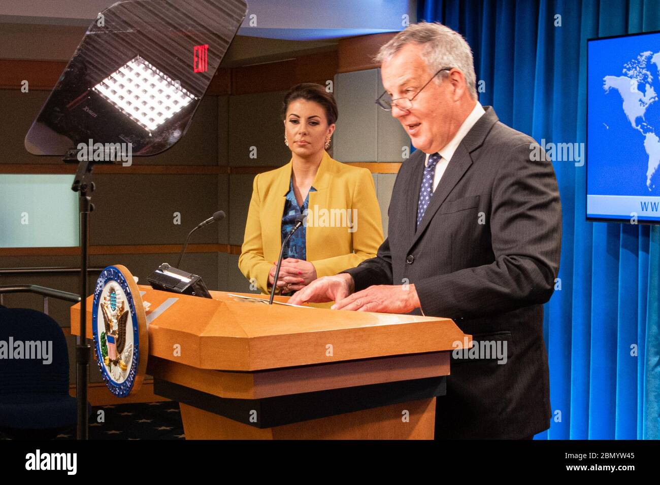 Consular interaction hi-res stock photography and images - Alamy