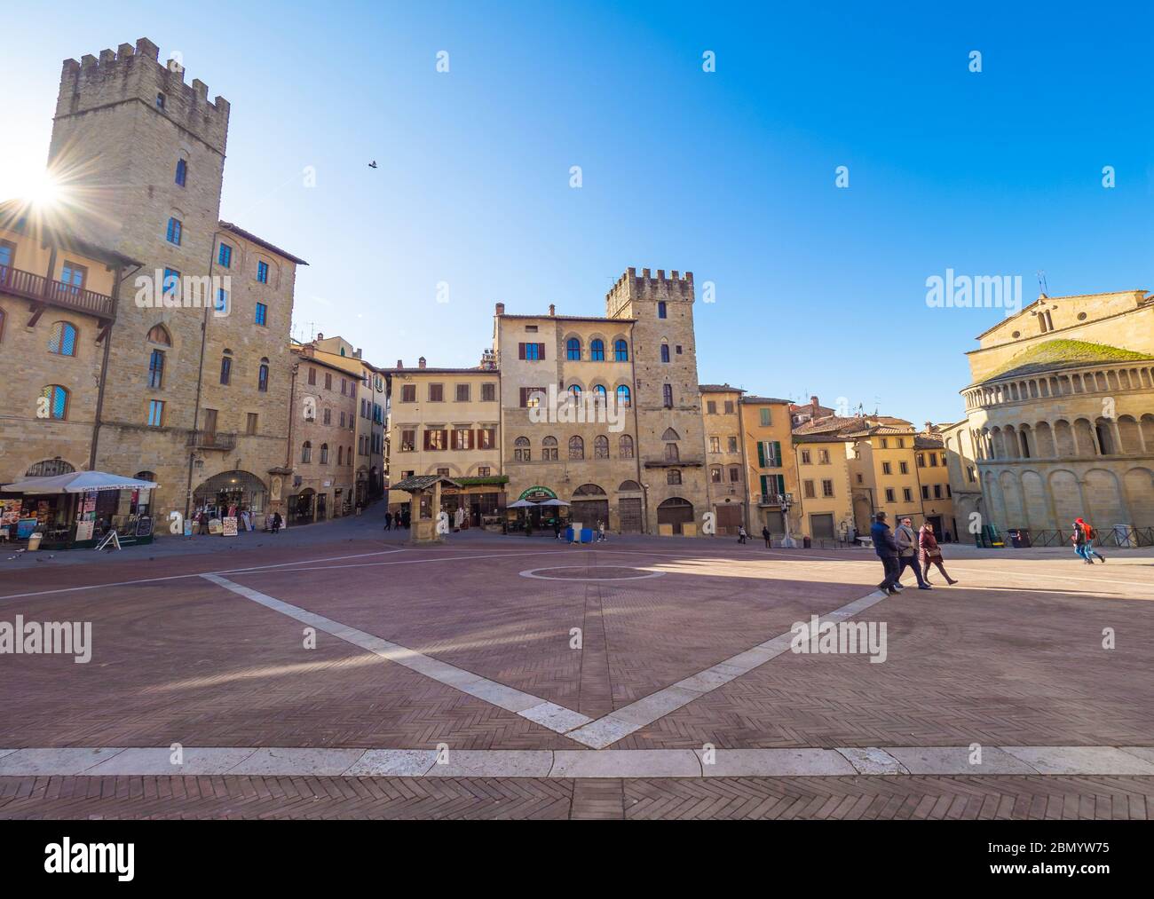 Arezzo (Italy) - The Etruscan and Renaissance city of Tuscany region ...