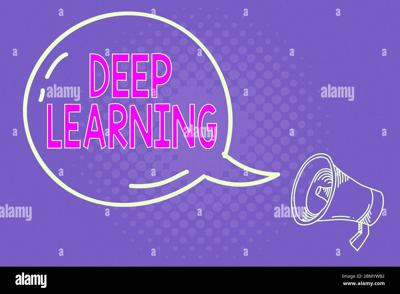 Handwriting text writing Deep Learning. Conceptual photo Hierarchical ...