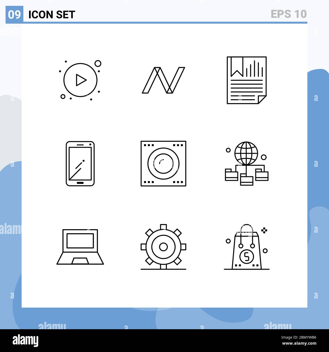 Smart gadgets vector vectors hi-res stock photography and images - Alamy