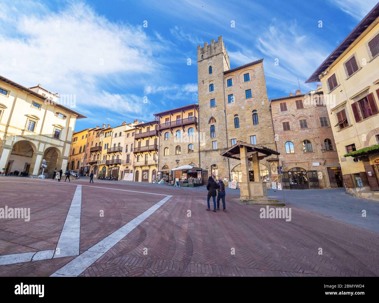 Arezzo (Italy) - The Etruscan and Renaissance city of Tuscany region ...