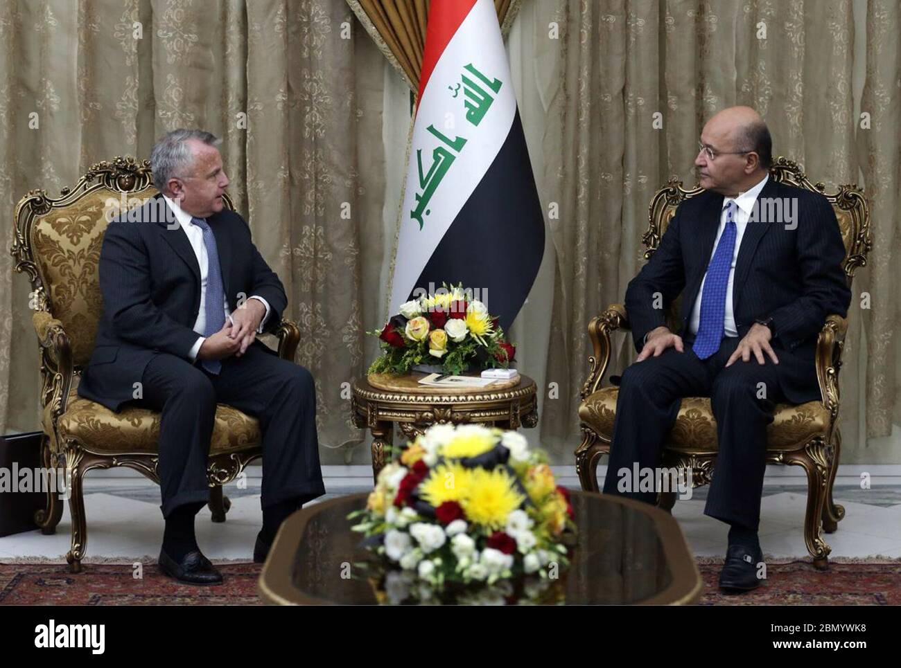 Baghdad diplomatic security hi-res stock photography and images - Alamy