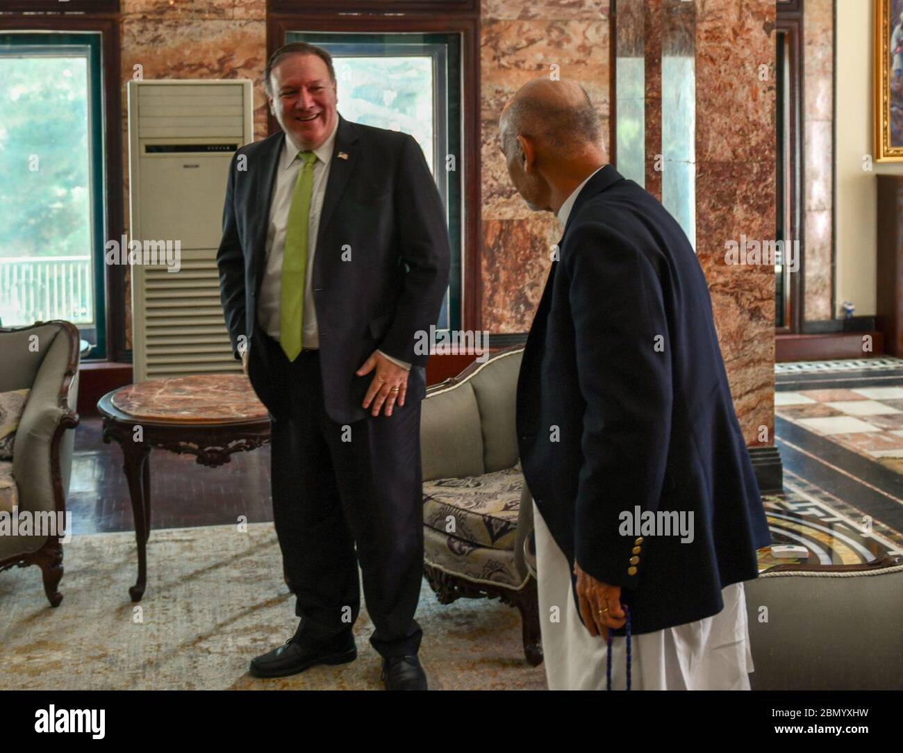 On July 9, 2018, U.S. Secretary of State Michael Pompeo met with Afghan ...