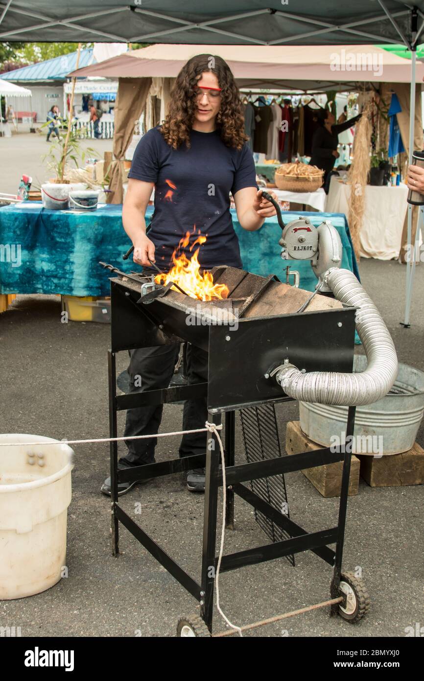 Hand cranked blower hi-res stock photography and images - Alamy