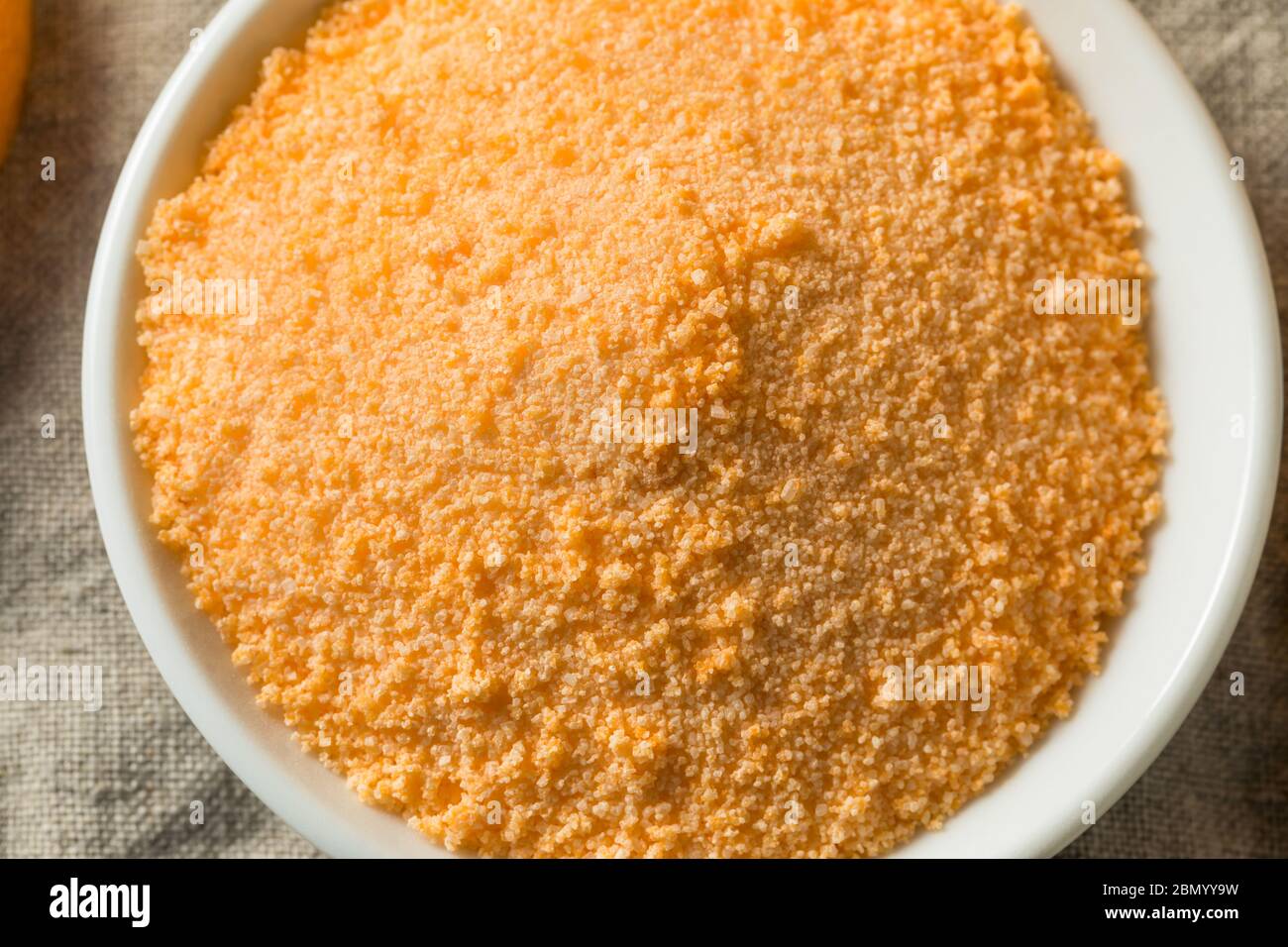 Sweet Refreshing Powdered Orange Drink in a Glass Stock Photo - Alamy