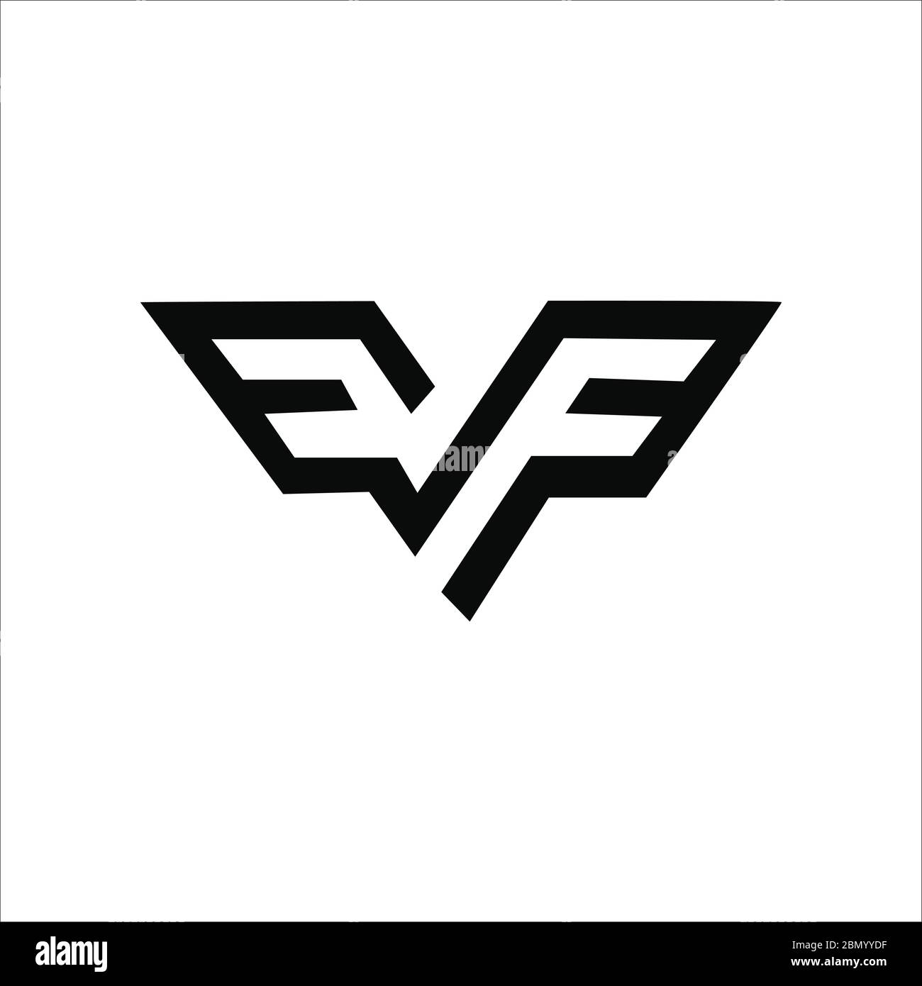 Initial letter ff logo or f logo vector design template Stock Vector ...