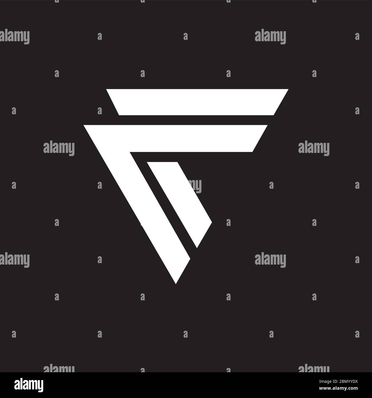 Initial letter ff logo or f logo vector design template Stock Vector ...